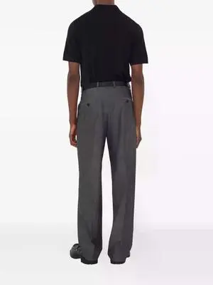 Burberry Wool Polo Shirt - Blue