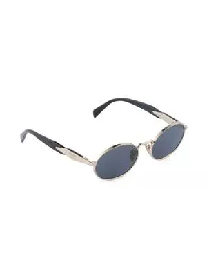 Prada Oval-frame Sunglasses - Silver
