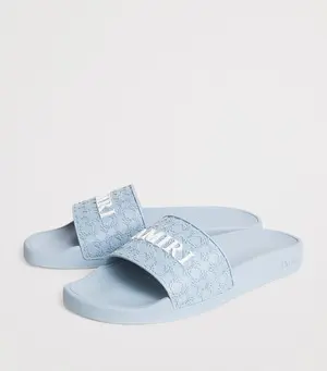Amiri Ma Quad Monogram Slides
