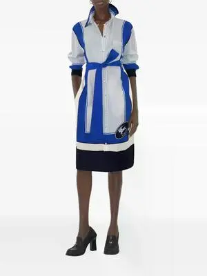 Burberry Silk Shirt Dress