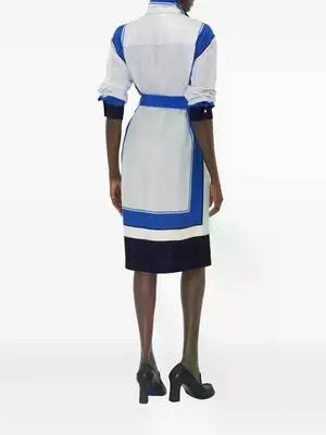 Burberry Silk Shirt Dress