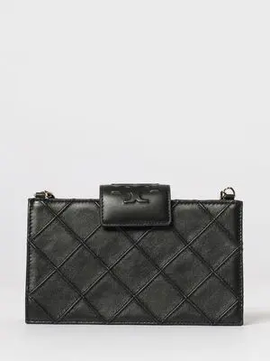 Tory Burch Quilted Chain Bag - Black