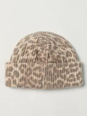GANNI Beanie - Brown
