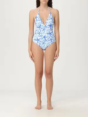 KAMPOS Printed One-piece Swimsuit - White