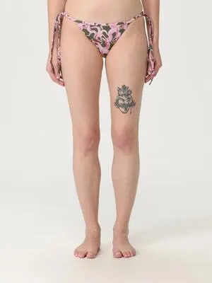 KAMPOS Kampos Bikini Bottom With Tentacle Print Olive