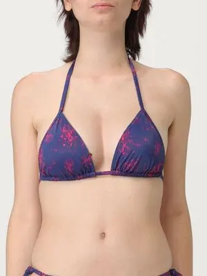 KAMPOS Blue Printed Bikini Top - Navy