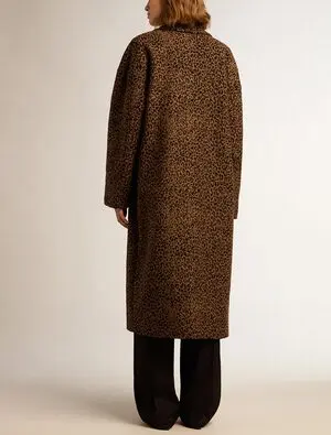 GOLDEN GOOSE Printed Coat