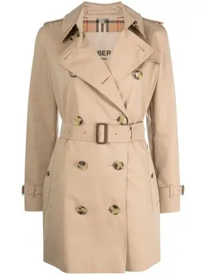 Burberry Kensington Cotton Trench Coat