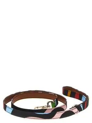 Emilio Pucci Marble Print Leash - Multicolor