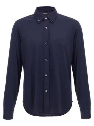 TOM FORD Button Down Shirt - Blue