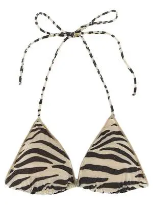 MC2 SAINT BARTH Leah Bikini Top - White/black