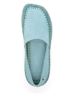 Loewe Rio Suede Espadrilles - Clear Blue