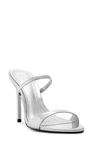 Schutz Jessica Slide Sandal - Prata