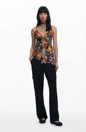Desigual Ruffle Cami