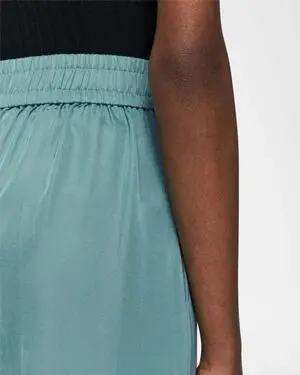 JOSEPH Thurlow Cropped Wide-leg Pants - Lagoon