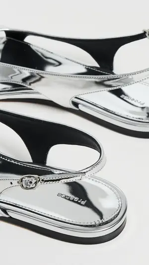 Proenza Schouler Slash Flat Thong Sandals