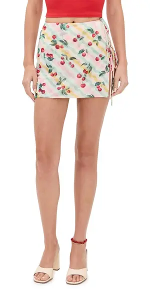 RESA Ollie Printed Mini Skirt