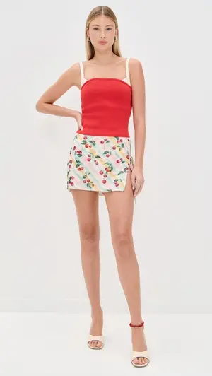 RESA Ollie Printed Mini Skirt