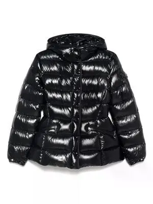 Moncler Hooded Quilted Jacket - Black