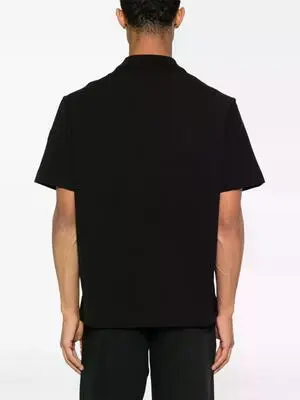 Moncler Logo-embroidered Polo Shirt