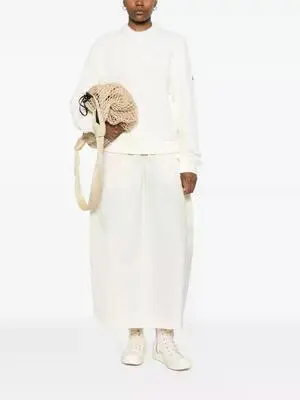 Moncler Crew-neck Sweatshirt - Neutrals