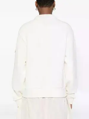 Moncler Crew-neck Sweatshirt - Neutrals