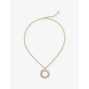 CARTIER Trinity Diamond Pendant Necklace - Yellow Gold