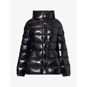 Moncler Barante Hooded Shell-down Jacket - Black