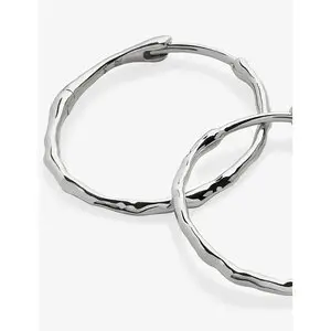 Monica Vinader Siren Muse Medium Hoop Earrings