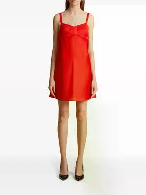 Khaite The Eli Silk Minidress