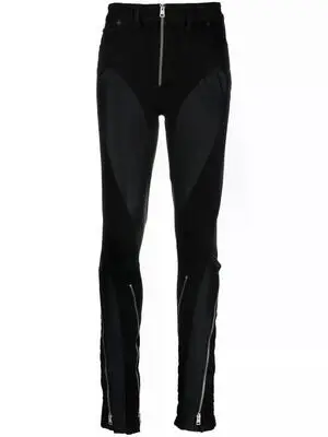 MUGLER Spiral Flared Jeans