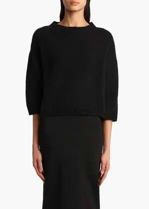 Khaite Sabina Pullover - Black