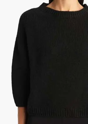 Khaite Sabina Pullover - Black