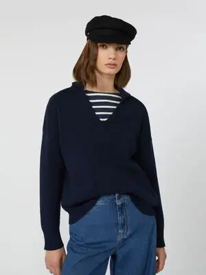 Max Mara Cotton Yarn Polo Sweater