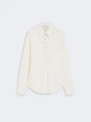 Max Mara Long-sleeved Poplin Shirt