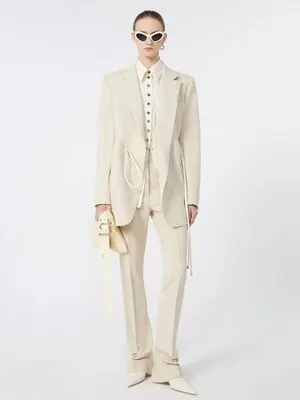 Max Mara Long-sleeved Poplin Shirt