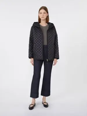 Max Mara Reversible Padded Jacket - Black
