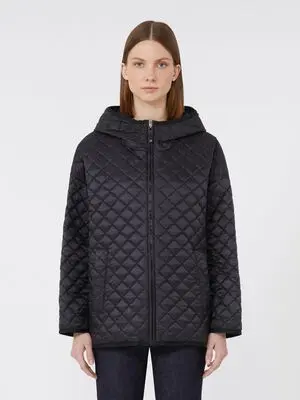 Max Mara Reversible Padded Jacket - Black