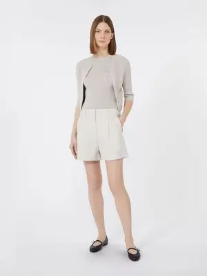 Max Mara Cropped Cotton Cardigan