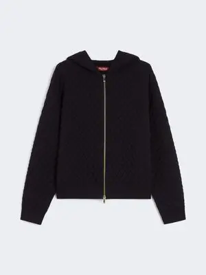 Max Mara Viscose Yarn Quilted Bomber Jacket