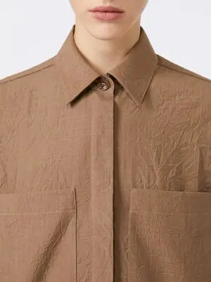 Max Mara Wool Boxy Jacket - Hazelnut Brown