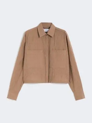 Max Mara Wool Boxy Jacket - Hazelnut Brown
