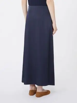 Max Mara Satin Calf-length Skirt