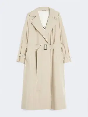 Max Mara Water-repellent Canvas Trench Coat