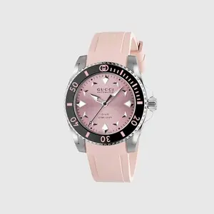 Gucci Dive Watch - Pink