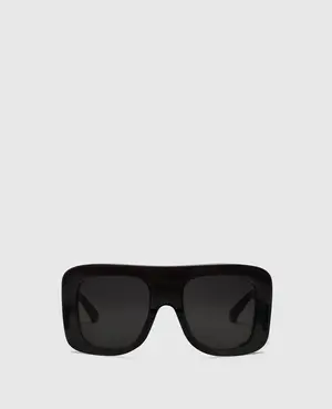 Stella McCartney Chunky Square Sunglasses - Black