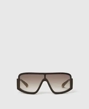 Stella McCartney Chunky Square Sunglasses - Chocolate Brown