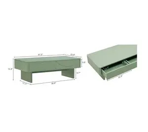 MANHATTAN COMFORT Ella Coffee Table