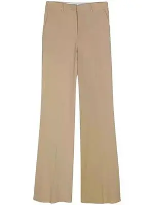 Sportmax Oxalis Wool Flared Trousers