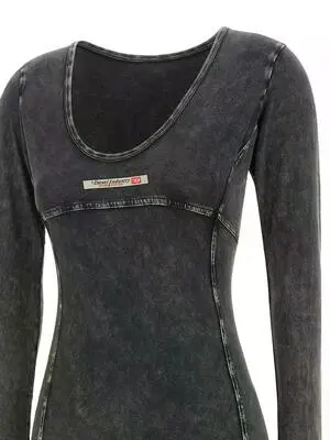 DIESEL® Jersey Long-sleeve Playsuit
